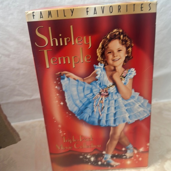 Other | Vhs Shirley Temple Triple Pack Movie Collection | Poshmark